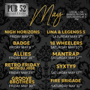 Events – PUB 52